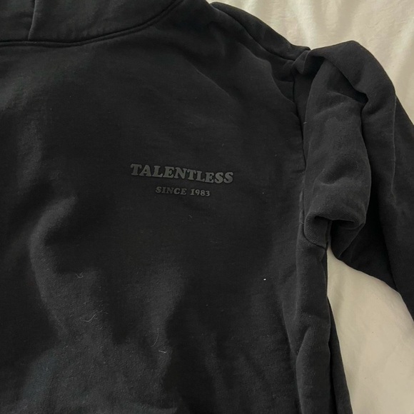 TALENTLESS | Tops | Talentless Black Hoodie | Poshmark
